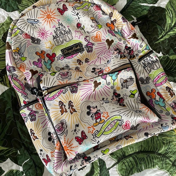 Dooney & Bourke | Bags | Disney Parks Sketch Backpack By Dooney Bourke ...